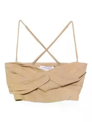 Viktor & Rolf Draped Cropped Top