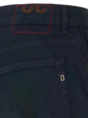 DONDUP Logo Plaque Bermuda Shorts