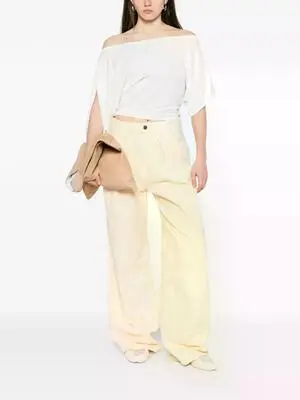HAIKURE Pleated Detail Trousers