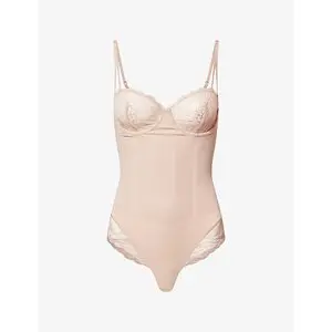 Calvin Klein Sensual Stretch Lace Shapewear Bodysuit