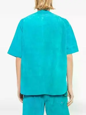 A LEATHER Baseball Shirt