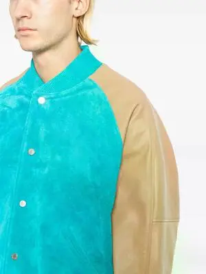 A LEATHER Island Award Jacket
