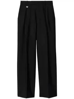 Burberry Tailored Wool-silk Trousers