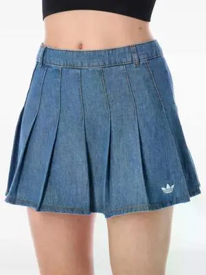Adidas Pleated Denim Skirt