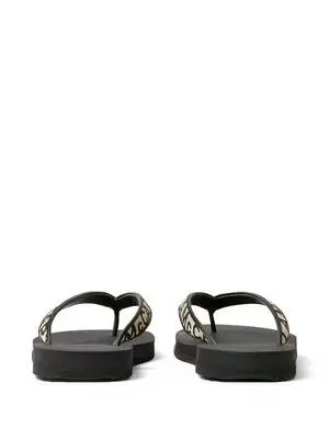 Stella McCartney Logo-detail Thong-strap Sandals
