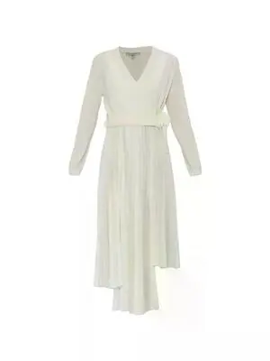ALLSAINTS Lucille Pleated Midi Dress