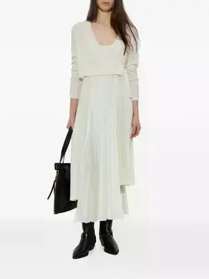 ALLSAINTS Lucille Pleated Midi Dress