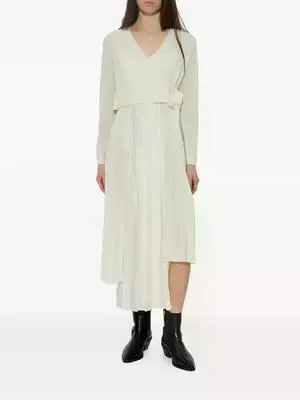 ALLSAINTS Lucille Pleated Midi Dress