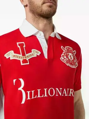 BILLIONAIRE Ss Polo Team Montecarlo Polo Shirt