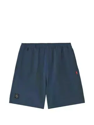 Izzue Logo-patch Elasticated-waist Shorts