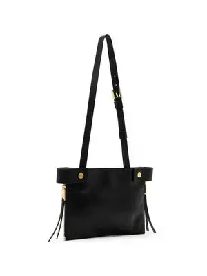 ALLSAINTS Marlo Tote Bag With Gold-tone Hardware - Black