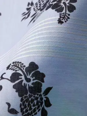 Prada Printed Batiste Scarf - Blue