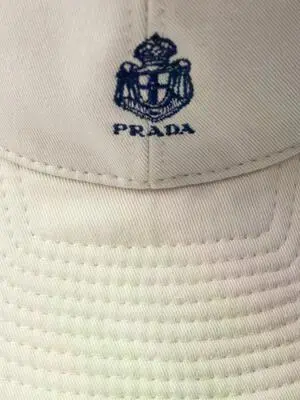 Prada Gabardine Baseball Cap