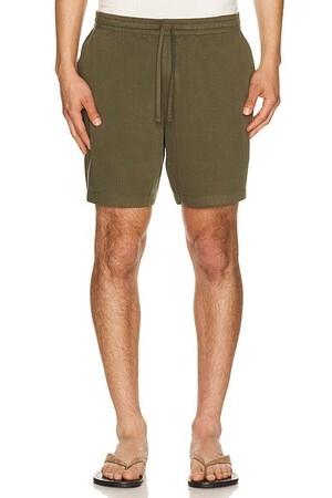 Onia Lyocell Beach Shorts - Agave