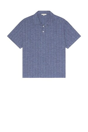 Onia Cotton Linen Pop Over Shirt