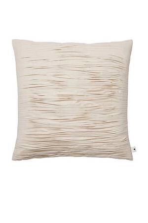 FERM LIVING Falda Smocked Cushion - Undyed