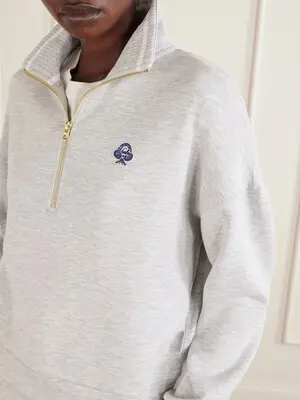 Varley Bertie Half-zip Sweatshirt - Gray