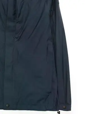 ALPHA TAURI Zip-fastening Hooded Jacket - Blue