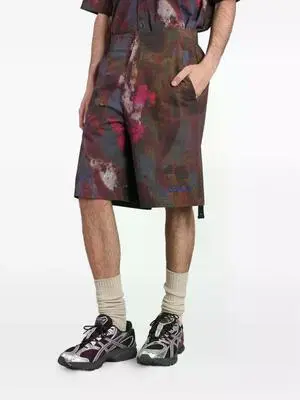 PEACEMAKER OAMC Oamc Abstract Print Embroidered Logo Shorts