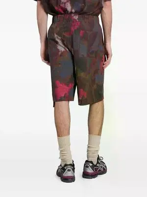 PEACEMAKER OAMC Oamc Abstract Print Embroidered Logo Shorts