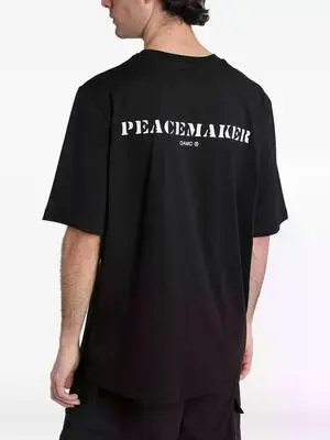 PEACEMAKER OAMC Logo-print Chest-pocket T-shirt - Black