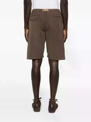 WHITE SAND Elasticated Waistband Shorts