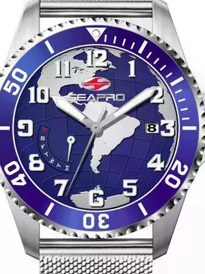SEAPRO Stainless Steel Voyager Watch