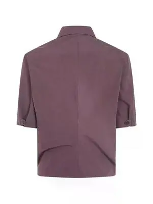 JIL SANDER Short-sleeve Cotton Shirt