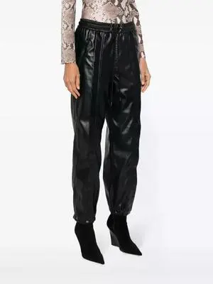 Iceberg Faux Leather Straight-leg Trousers