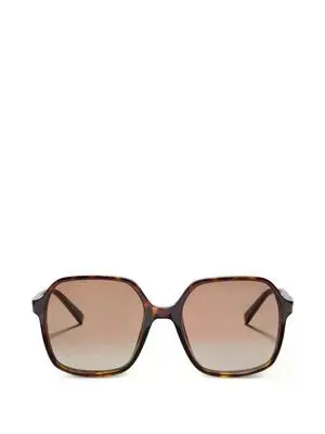 Valentino Garavani Rectangular Acetate Sunglasses