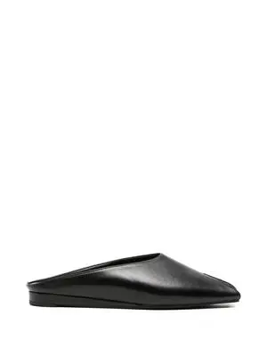BIANCADI Bianca Leather Sandals - Black