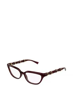 Gucci Cat Eye Glasses - Red