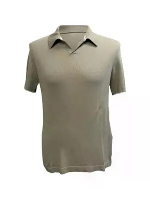 JIL SANDER Knitted Short-sleeve Polo Shirt - Neutrals