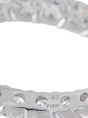 LB EXCLUSIVE 18k White Gold Diamond Eternity Ring