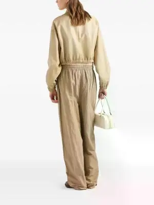 Prada Cropped Nappa Leather Jacket