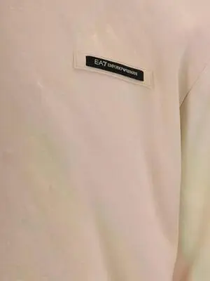 EA7 Logo Patch Sleeve Tape Sweater