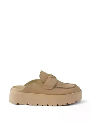 Prada Lug Sole Mules Clogs For Women