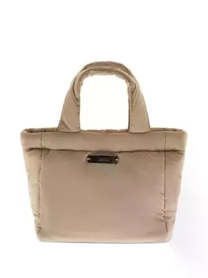 Herno Padded Logo-plaque Tote Bag