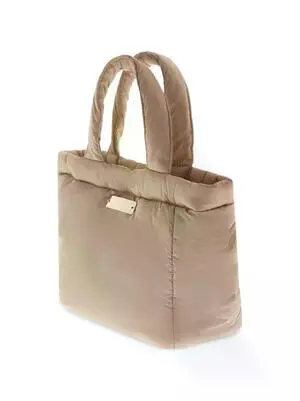 Herno Padded Logo-plaque Tote Bag