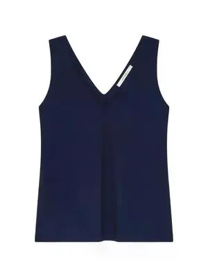 Malìparmi V-neck Jersey Top