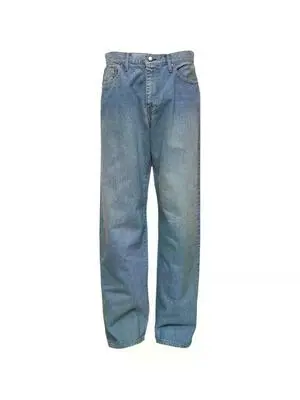 VOWELS Baggy-fit Jeans - Blue