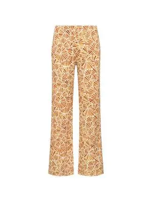 Malìparmi MALIPARMI Graphic Print Trousers Neutrals