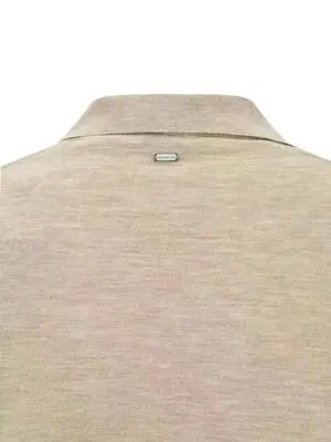 Paul & Shark V-neck Knitted Cashmere Polo Top
