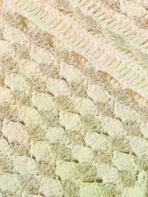 Zimmermann Wanderlust Crochet Ruffled Tank Top - Neutrals