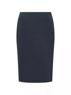 Pinko Button-detail Midi Skirt
