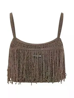 Pinko Paeonia Cropped Top