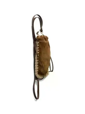 Prada Suede Smartphone Case - Brown