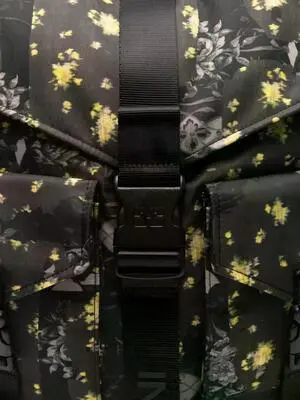 GANNI Floral Print Backpack