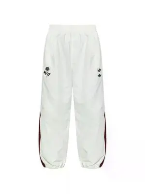 Adidas X Willy Chavarria Embroidered Track Pants - Neutrals