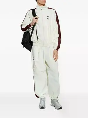 Adidas X Willy Chavarria Embroidered Track Pants - Neutrals